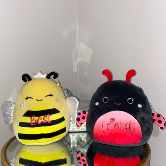 Squishmallows | Toys | Nwt Sunny The Bumblebee Ladee The Ladybug 6 ...
